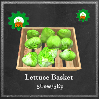Second Life Marketplace - DFS Lettuce Basket
